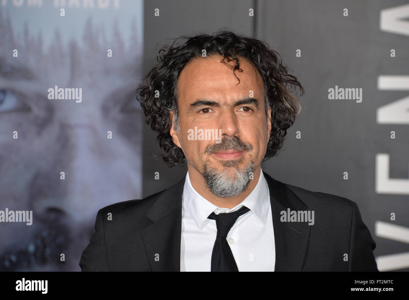 LOS ANGELES, CA - DECEMBER 16, 2015: Director Alejandro G. Iñarritu at ...