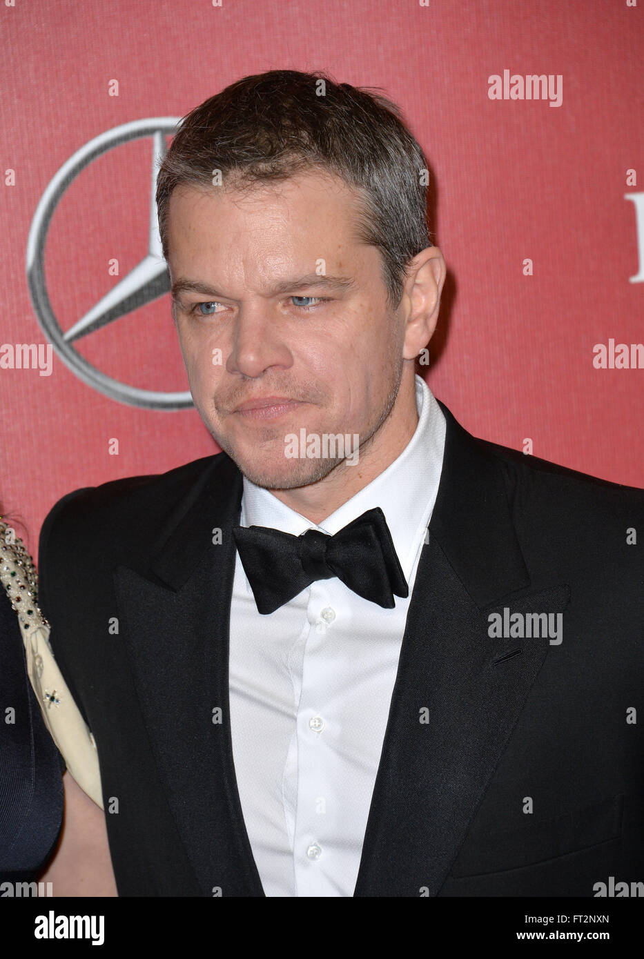 PALM SPRINGS, CA - JANUARY 2, 2016: Actor Matt Damon at the 2016 Palm ...