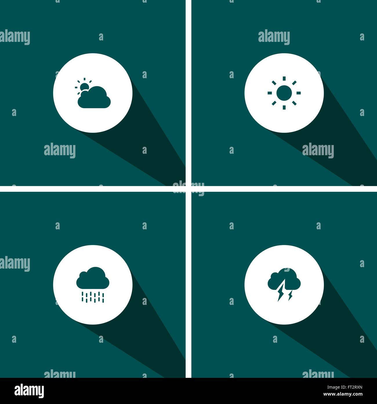 Modern weather graphics Stock Vector Images - Alamy