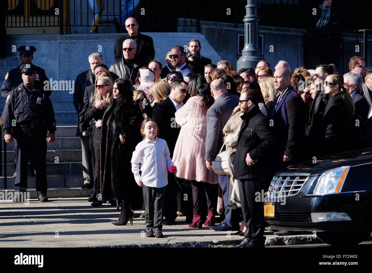 The Funeral of Big Ang Featuring: Guest, Atmosphere Where: Manhattan ...