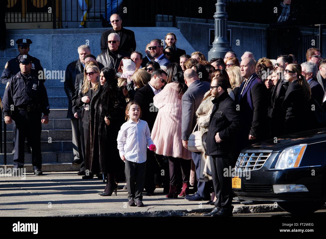 The Funeral of Big Ang Featuring: Guest, Atmosphere Where: Manhattan ...