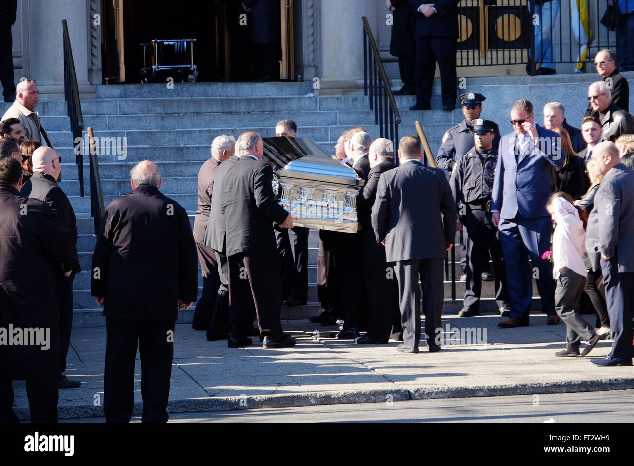 The Funeral of Big Ang Featuring: Guest, Atmosphere Where: Manhattan ...