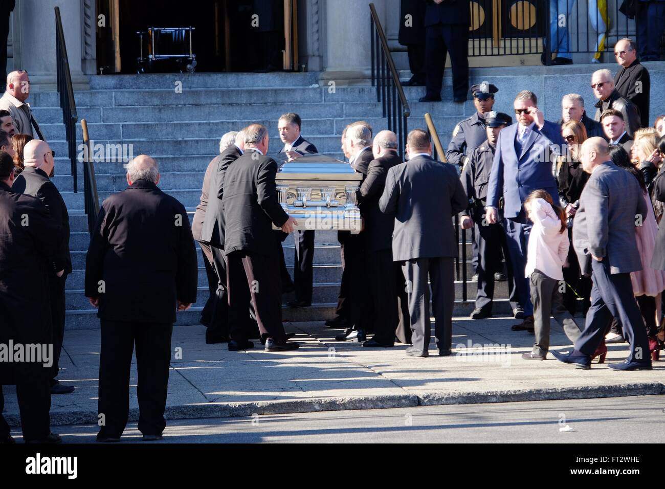 The Funeral of Big Ang Featuring: Guest, Atmosphere Where: Manhattan ...