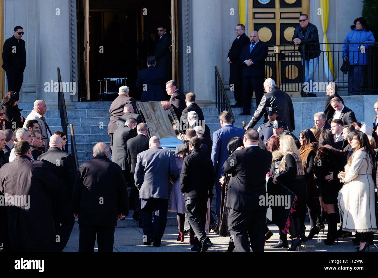 The Funeral of Big Ang Featuring: Guest, Atmosphere Where: Manhattan ...
