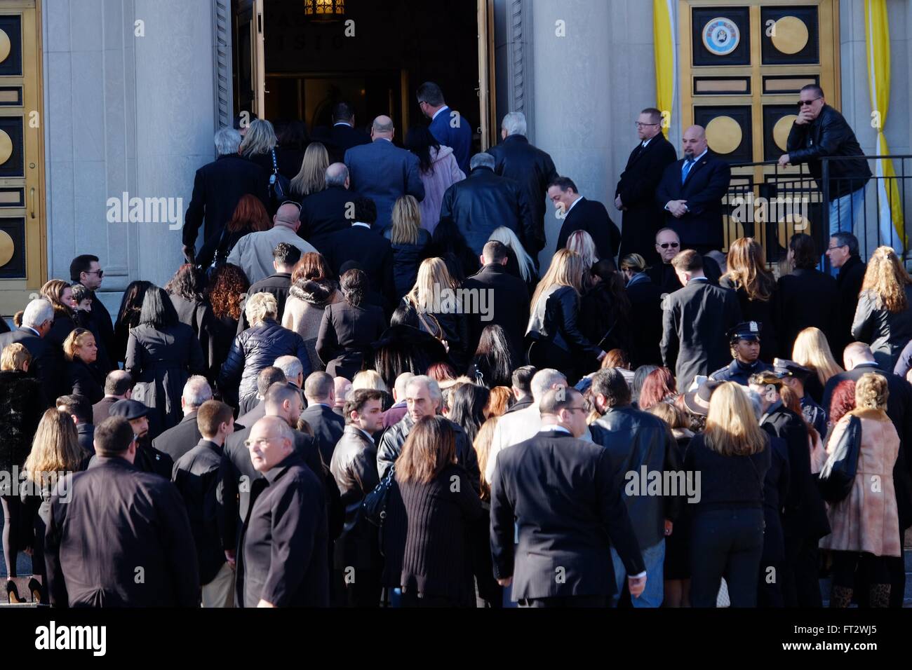 The Funeral of Big Ang Featuring: Guest, Atmosphere Where: Manhattan ...