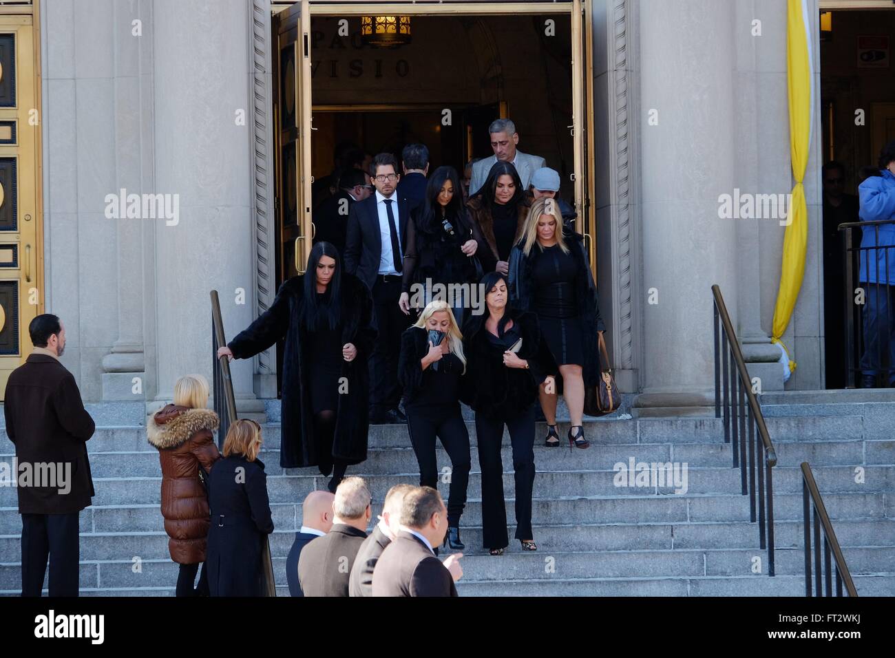 The Funeral of Big Ang Featuring: Guest, Atmosphere Where: Manhattan ...