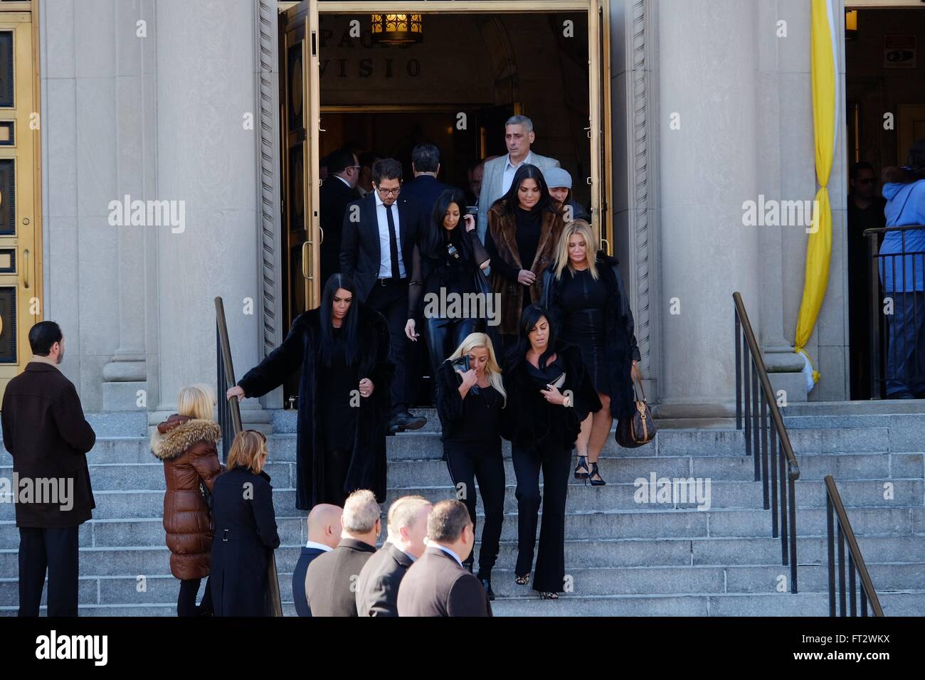 The Funeral of Big Ang Featuring: Guest, Atmosphere Where: Manhattan ...