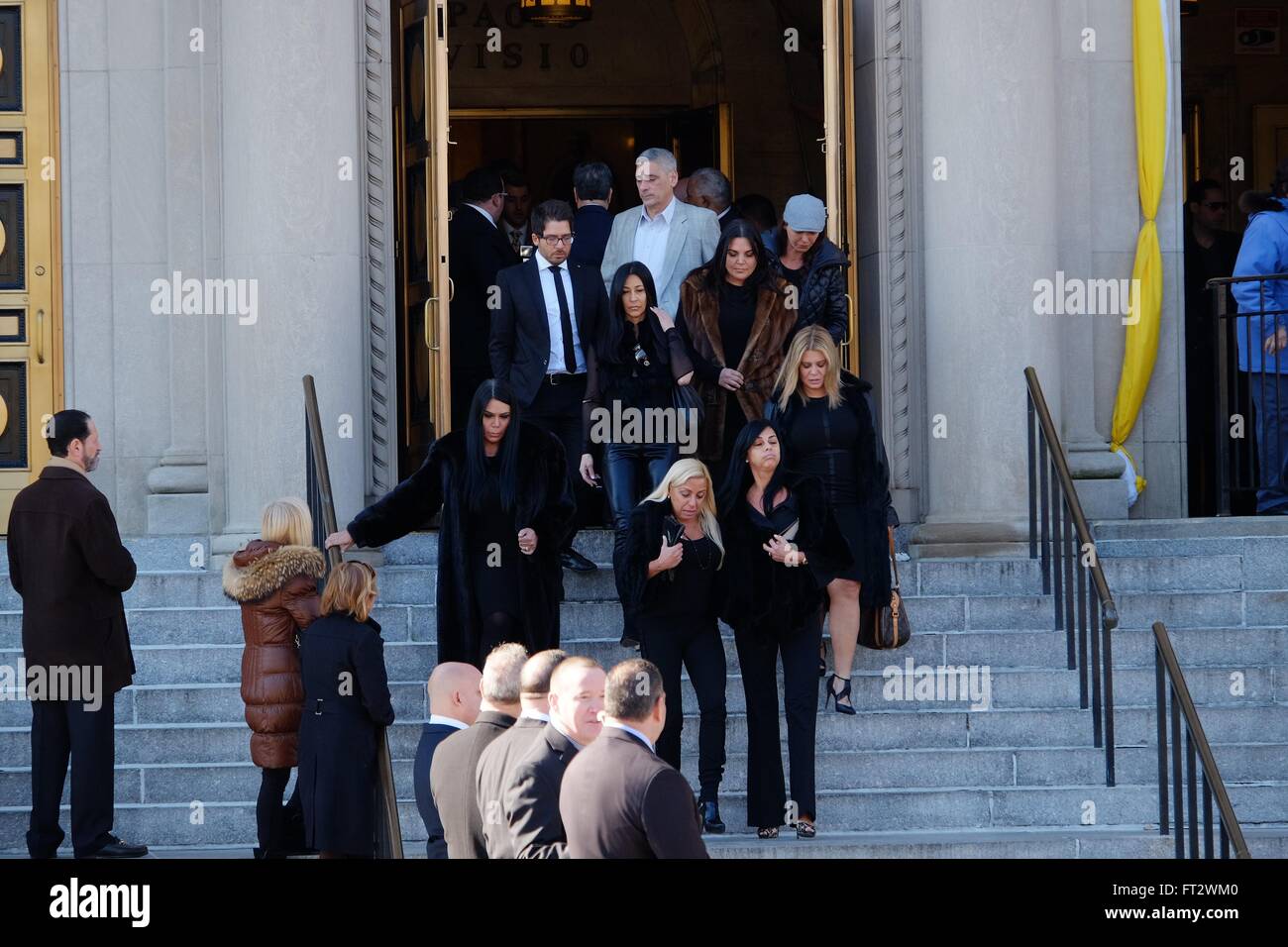 The Funeral of Big Ang Featuring: Guest, Atmosphere Where: Manhattan ...