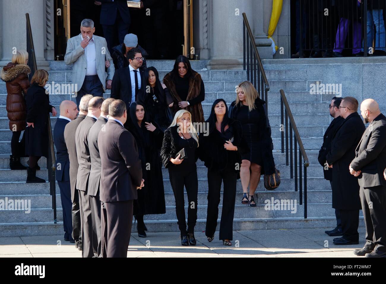 The Funeral of Big Ang Featuring: Guest, Atmosphere Where: Manhattan ...