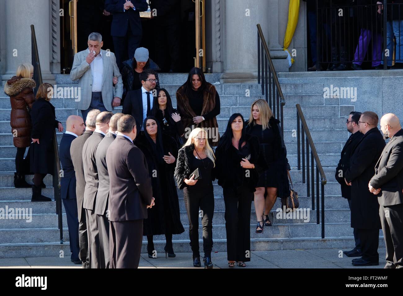 The Funeral of Big Ang Featuring: Guest, Atmosphere Where: Manhattan ...