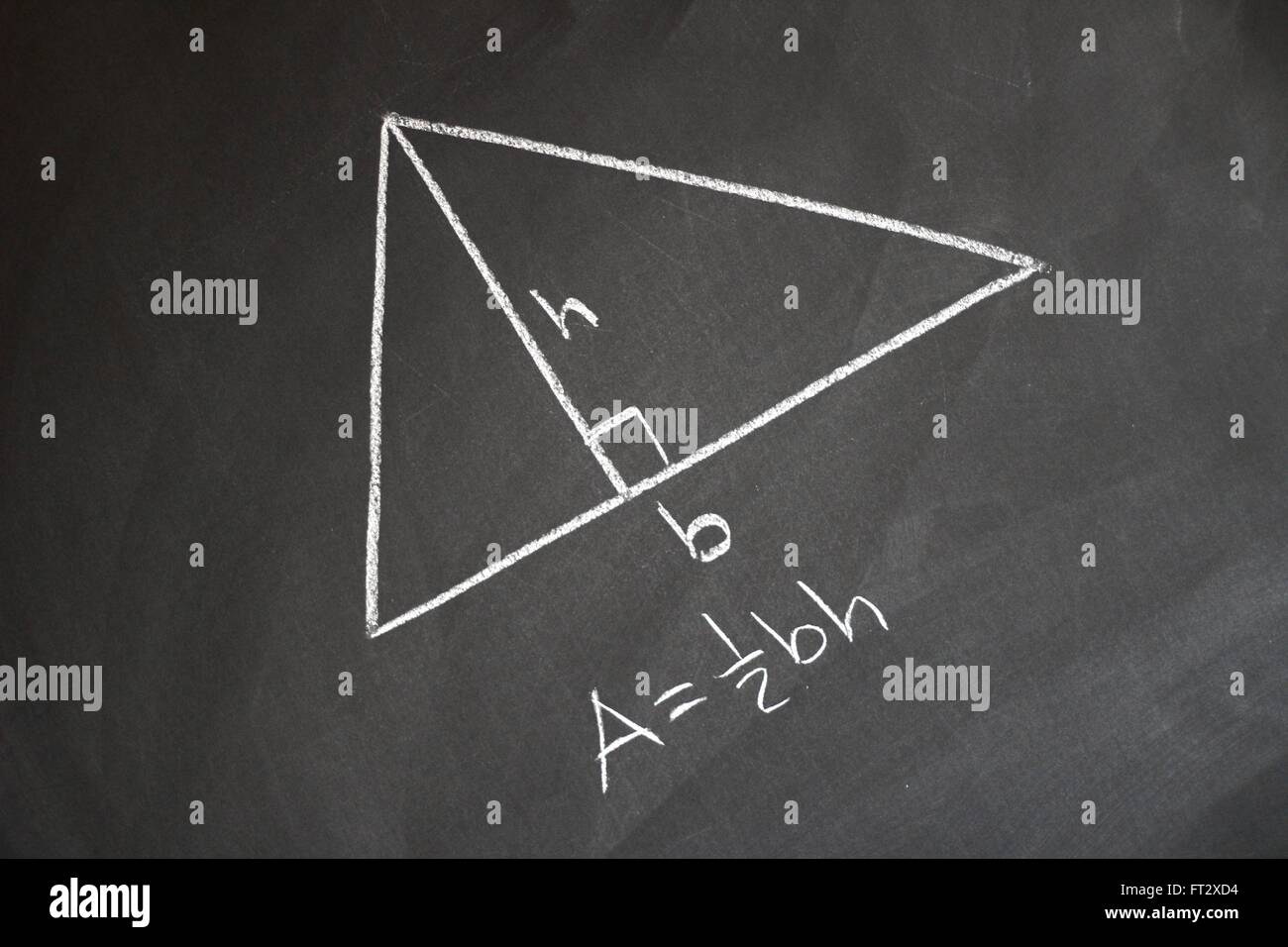 Mathematics on a blackboard Stock Photo - Alamy