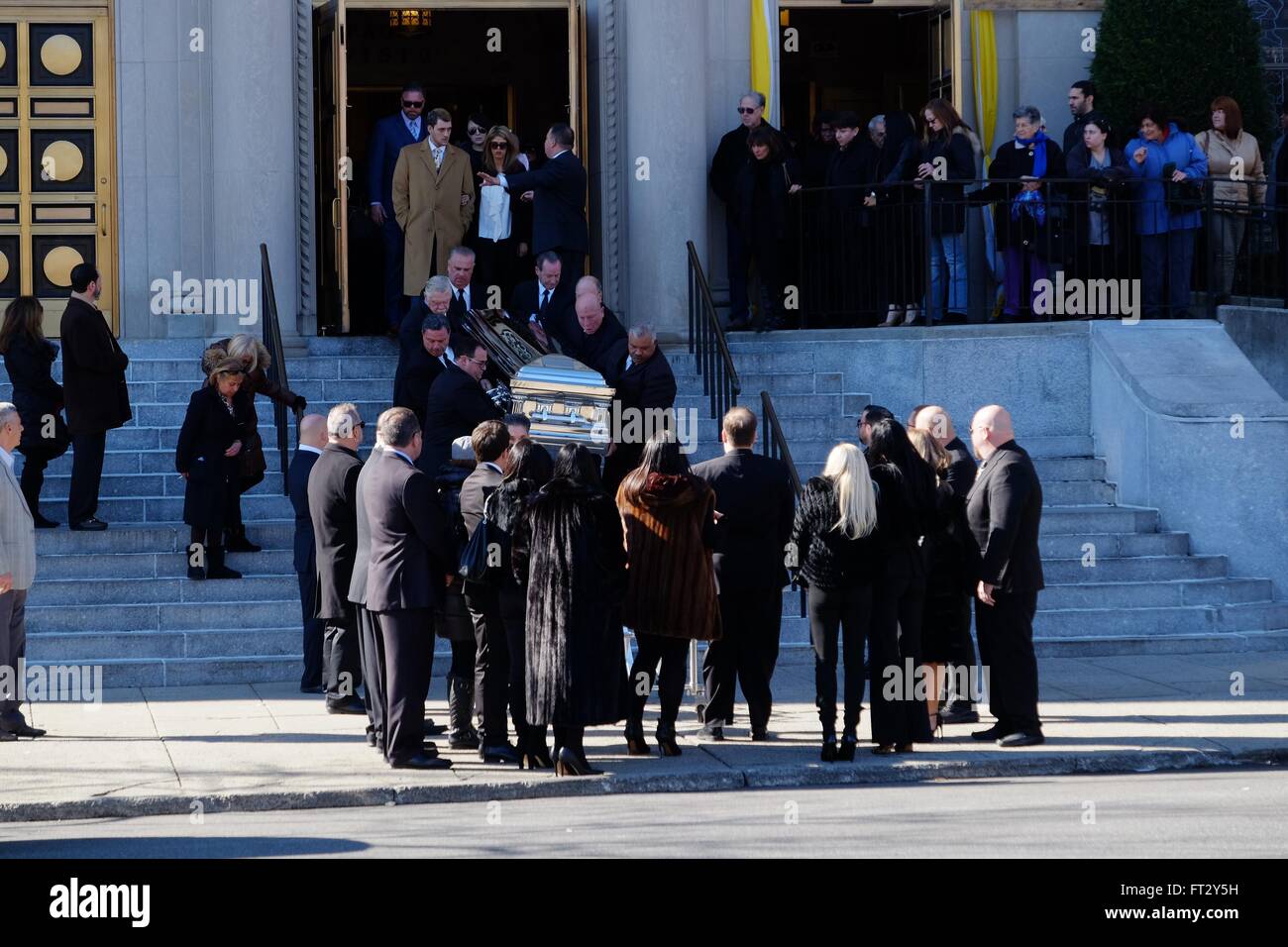 The Funeral for Big Ang Featuring: Guest, Atmosphere Where: Manhattan ...