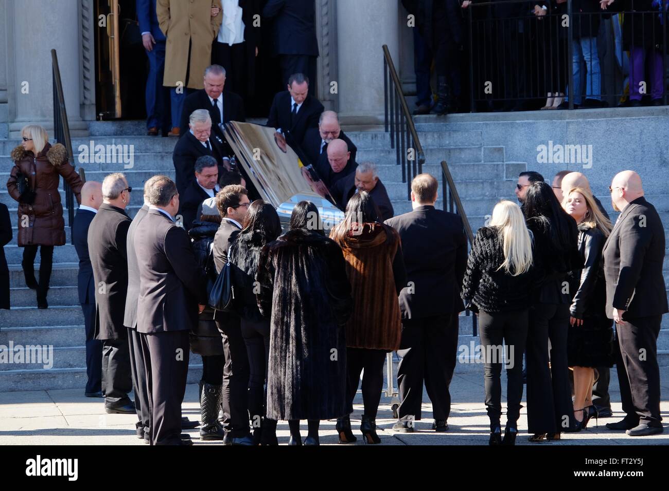 The Funeral for Big Ang Featuring: Guest, Atmosphere Where: Manhattan ...
