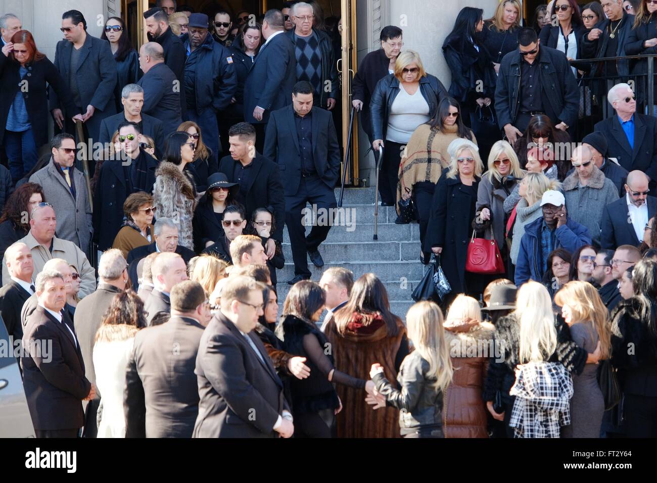The Funeral for Big Ang Featuring: Guest, Atmosphere Where: Manhattan ...