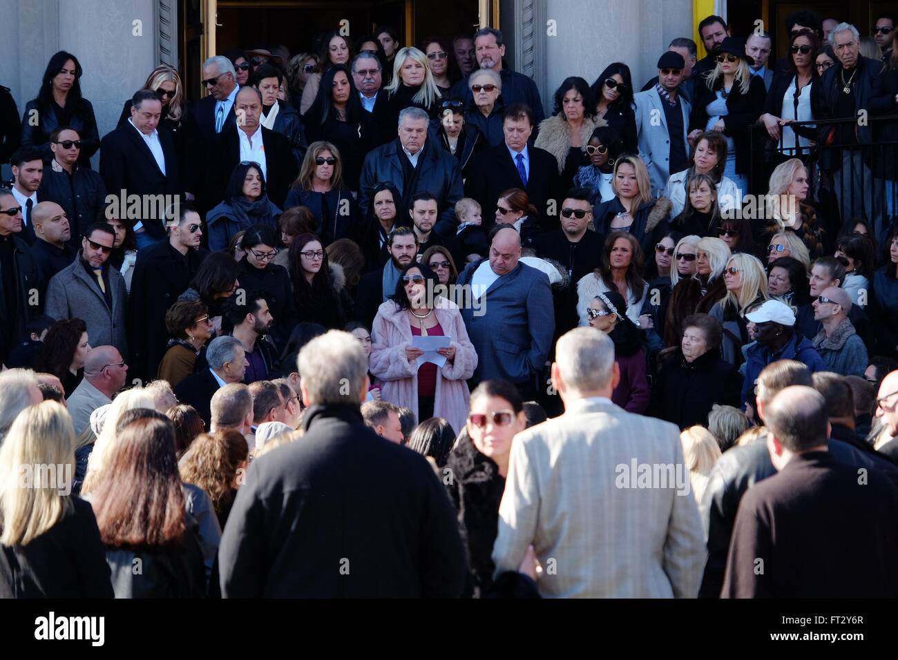 The Funeral for Big Ang Featuring: Guest, Atmosphere Where: Manhattan ...