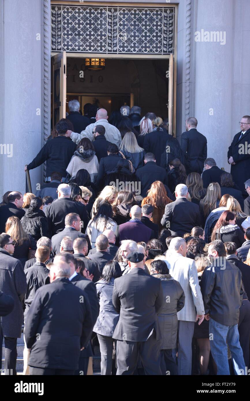 The Funeral for Big Ang Featuring: Guest, Atmosphere Where: Manhattan ...