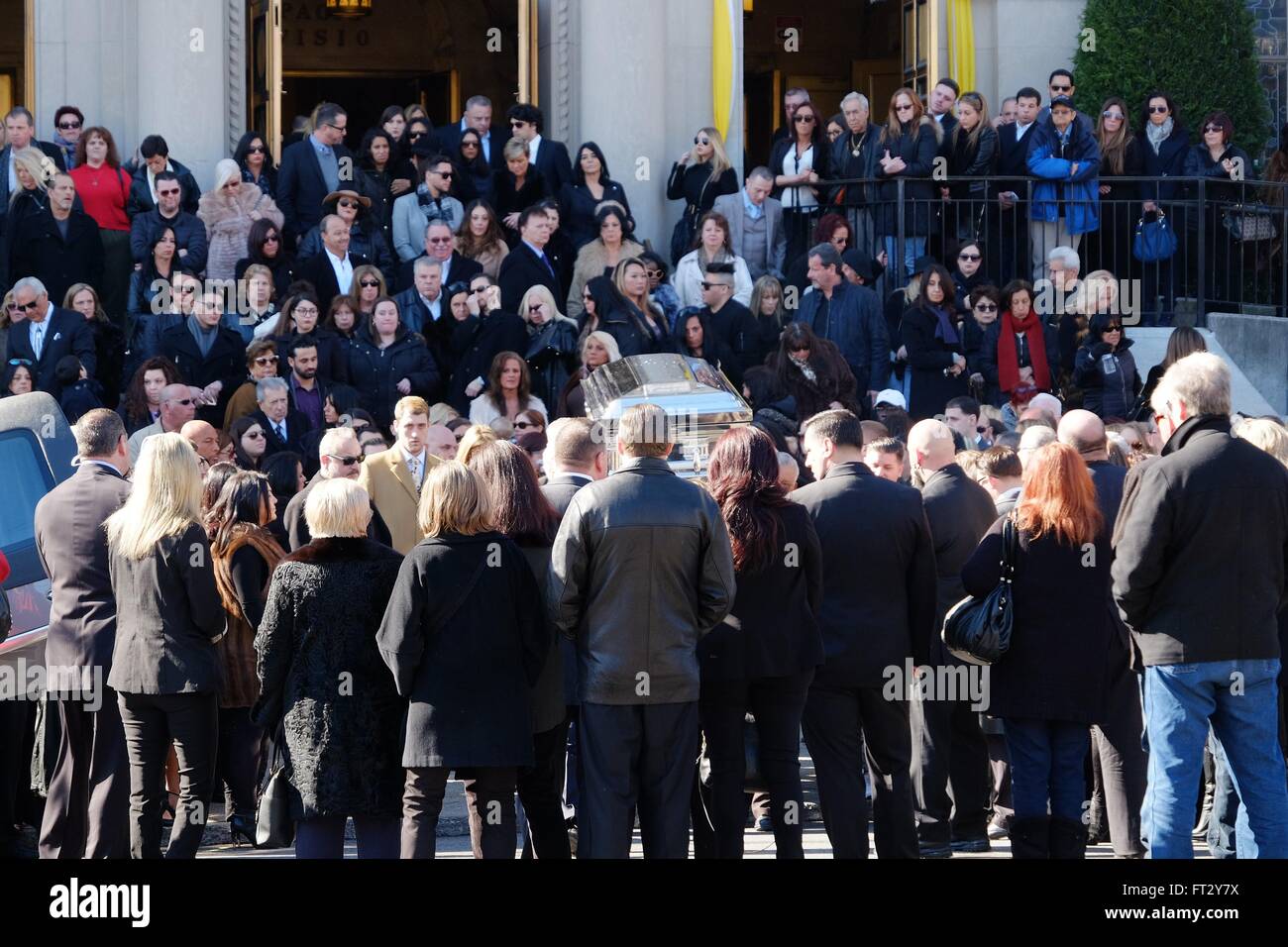 The Funeral for Big Ang Featuring: Guest, Atmosphere Where: Manhattan ...