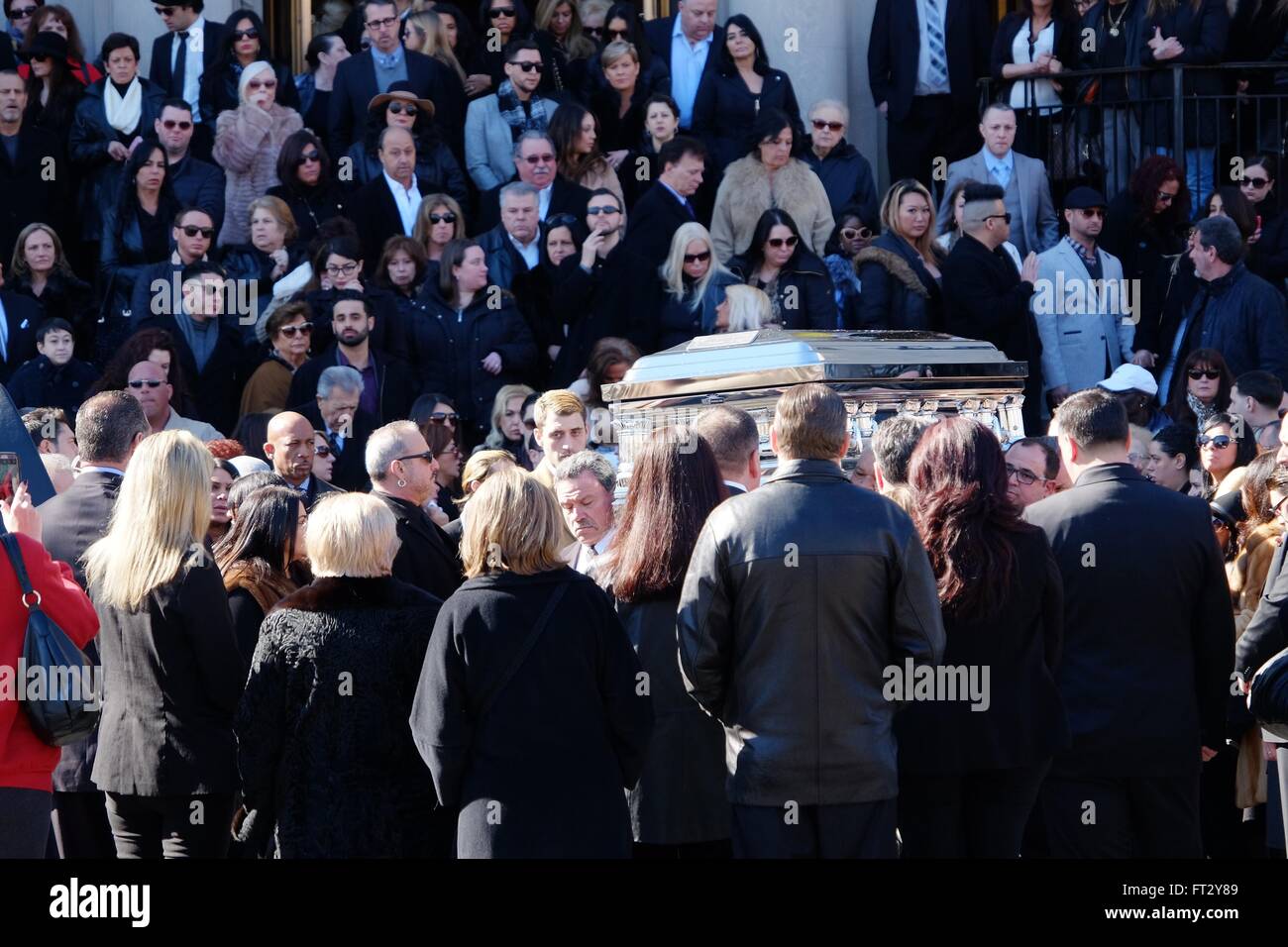 The Funeral for Big Ang Featuring: Guest, Atmosphere Where: Manhattan ...