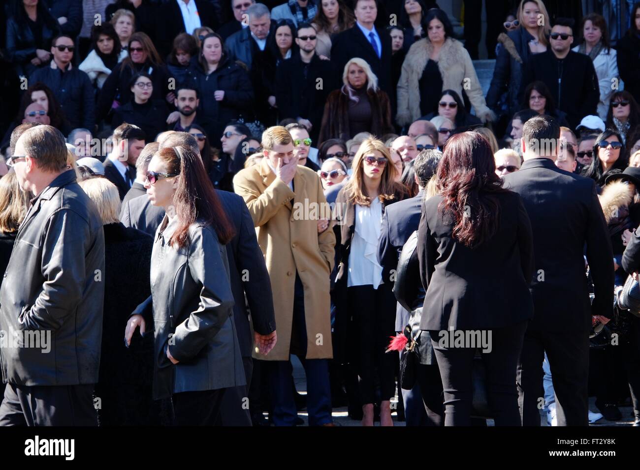 The Funeral for Big Ang Featuring: Guest, Atmosphere Where: Manhattan ...