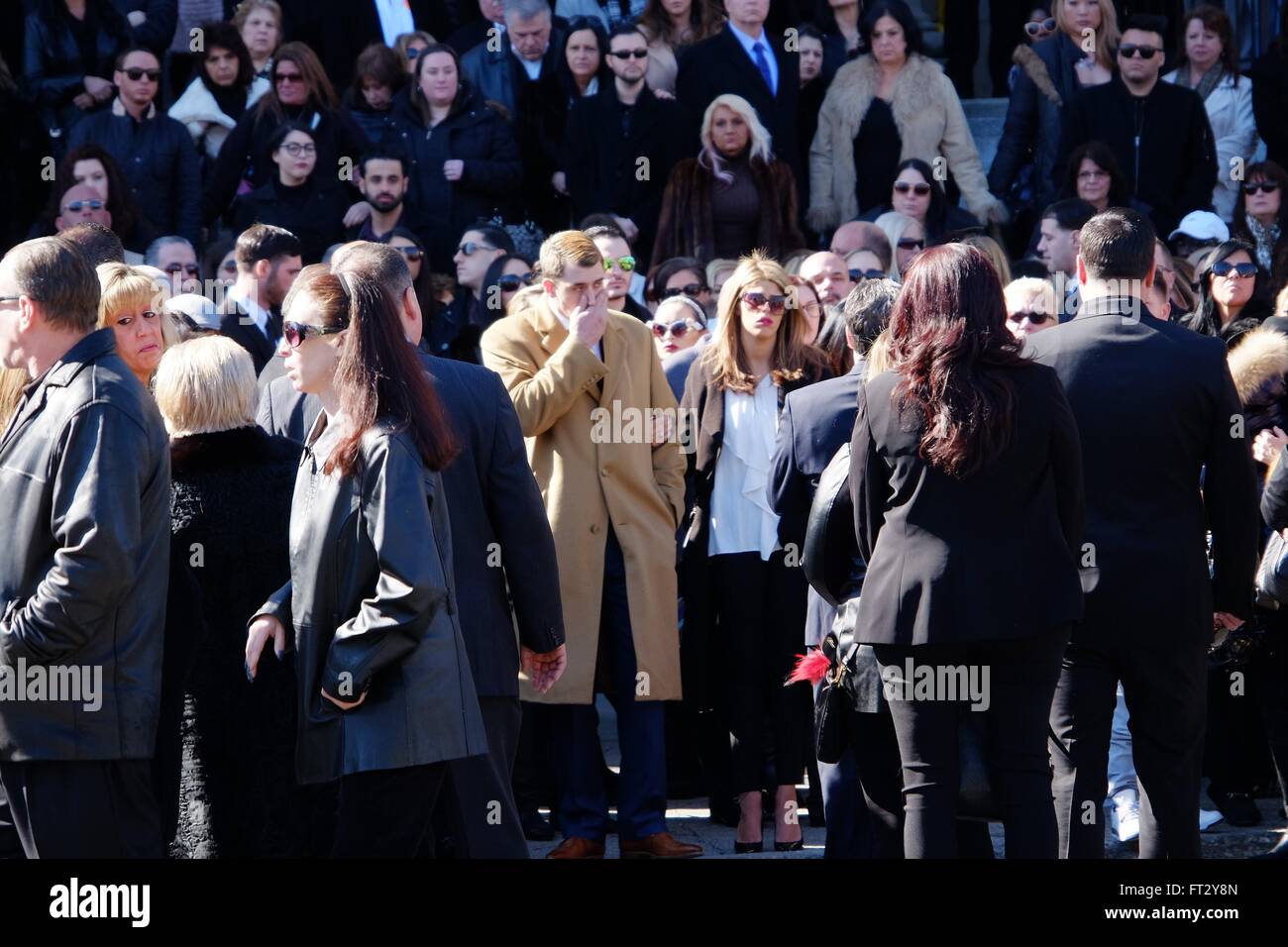 The Funeral for Big Ang Featuring: Guest, Atmosphere Where: Manhattan ...