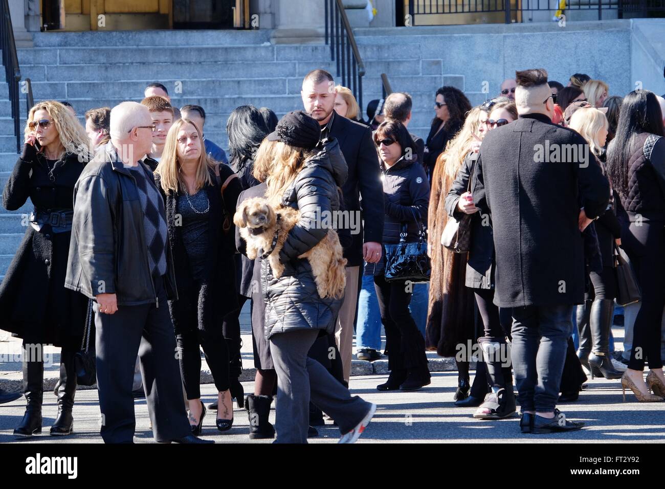 The Funeral for Big Ang Featuring: Guest, Atmosphere Where: Manhattan ...