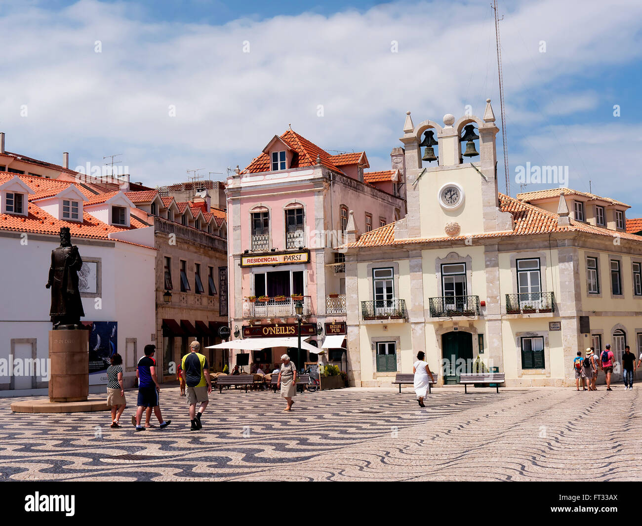 Cascais is a coastal town and a holiday resort in Portugal with a beach ...