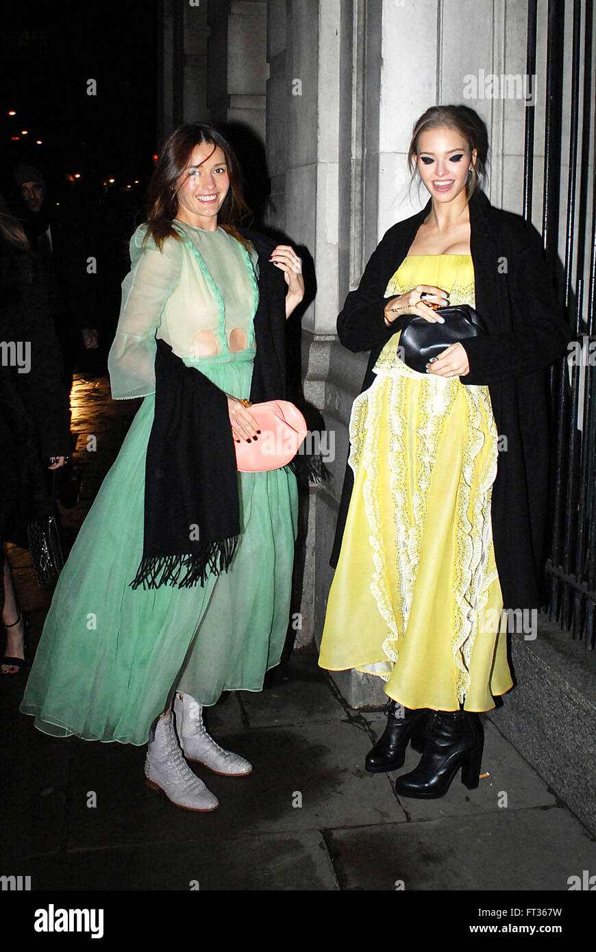 Celebrities attend the London Fabulous Fund Fair during London Fashion ...