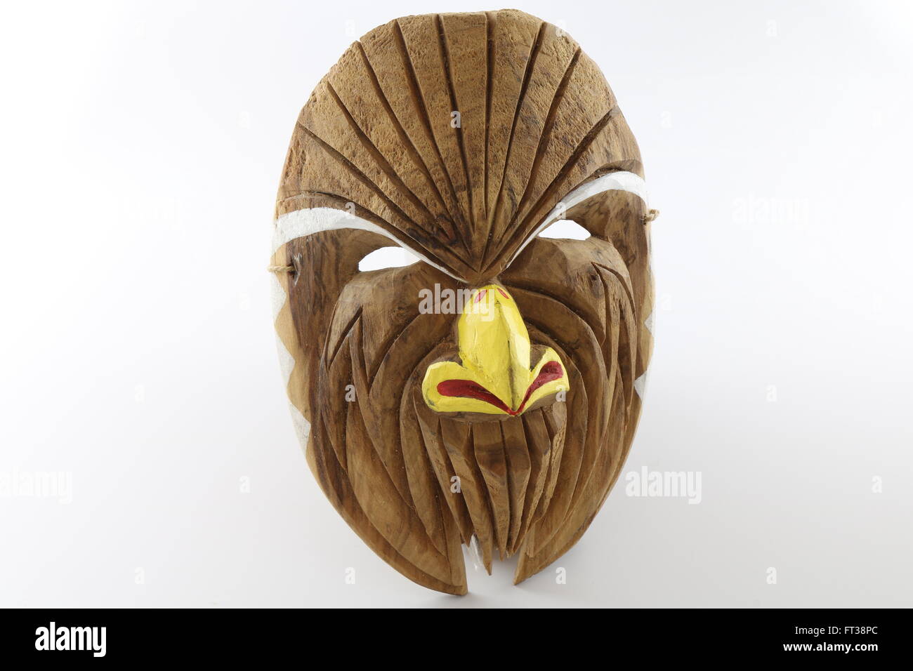 Native american wood mask hi-res stock photography and images - Alamy