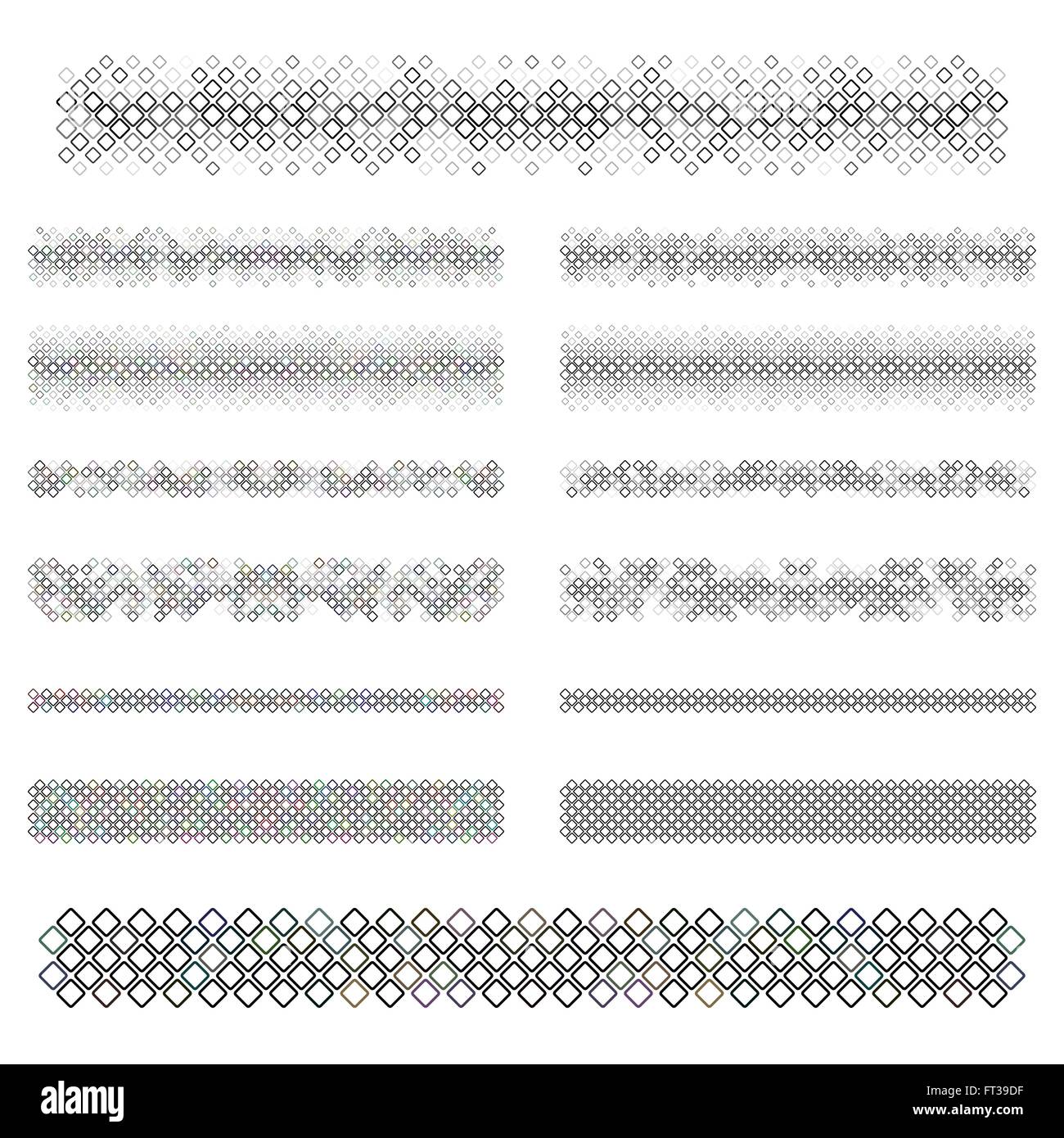Design elements - grey divider line set Stock Vector Image & Art - Alamy