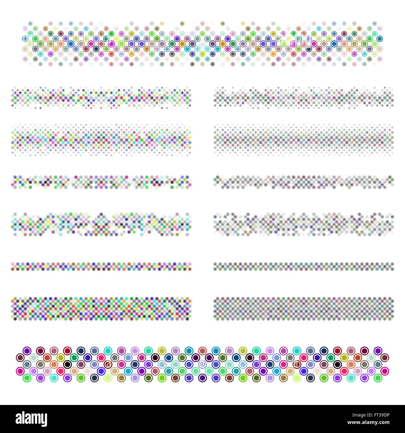 Graphic design elements - divider line set Stock Vector Image & Art - Alamy