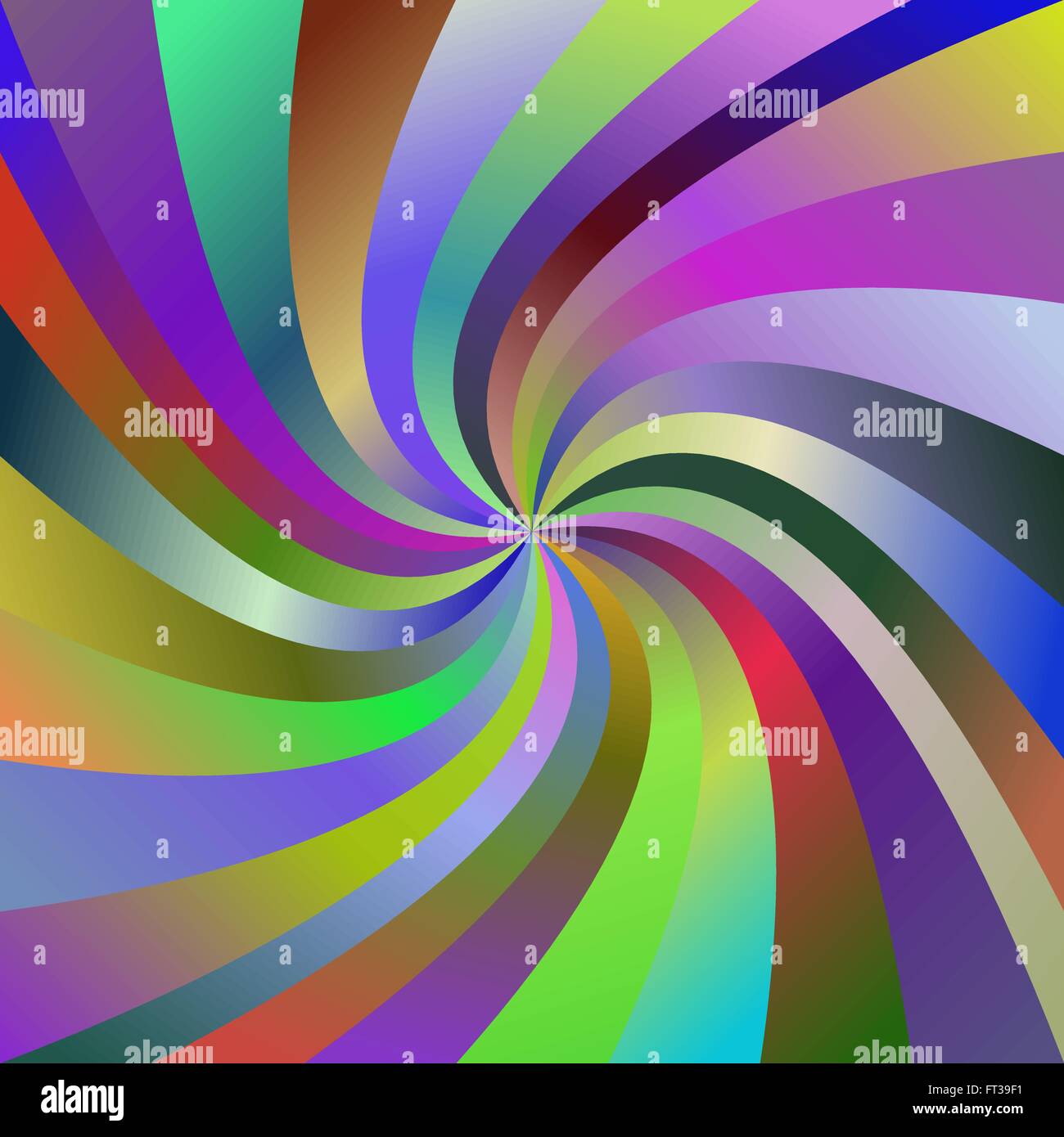 Multicolored abstract spiral ray background Stock Vector Image & Art ...