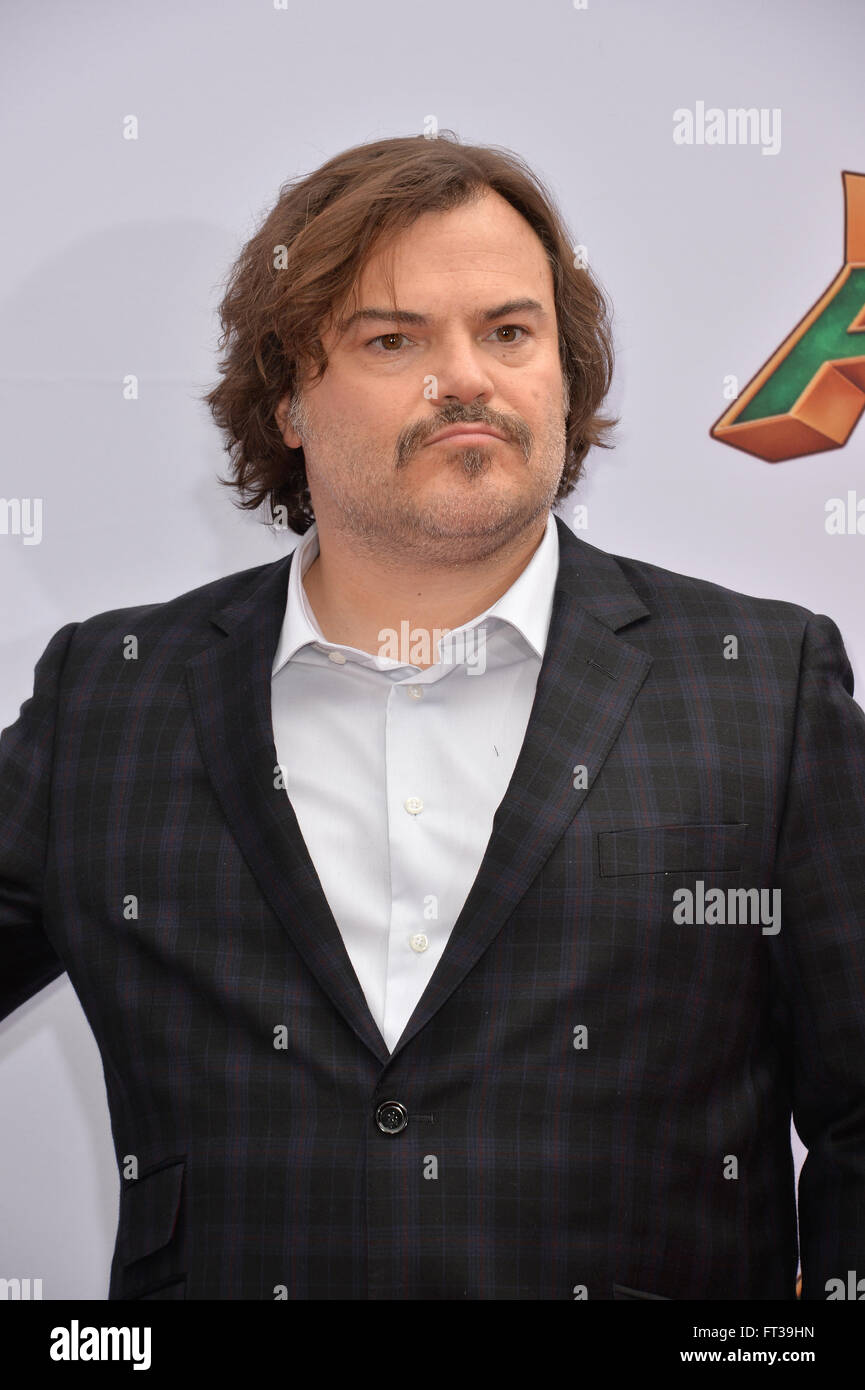 Jack black kung fu panda 3 world premiere hi-res stock photography and ...