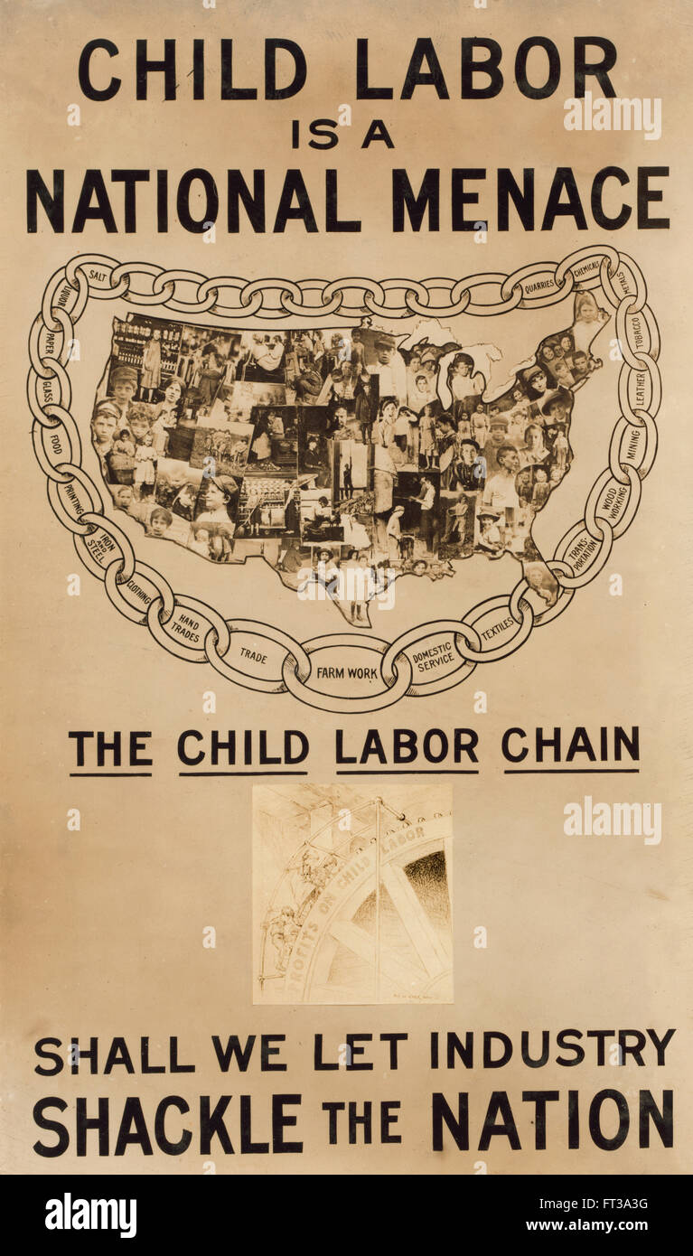 "Child Labor Is A National Menace", National Child Labor Committee ...