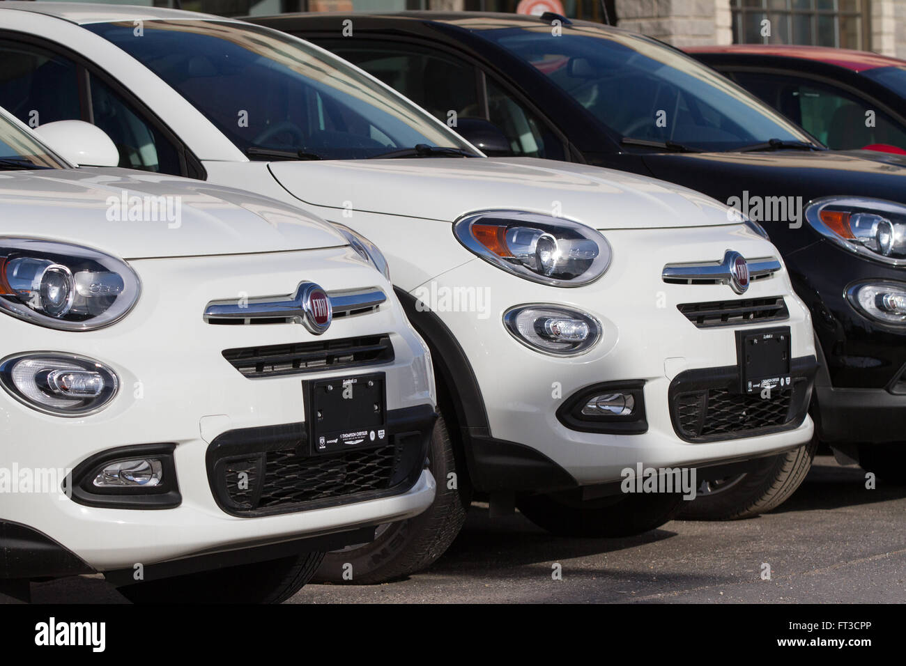 Italian car company Fiat's car dealership in Kingston, Ont., on March ...