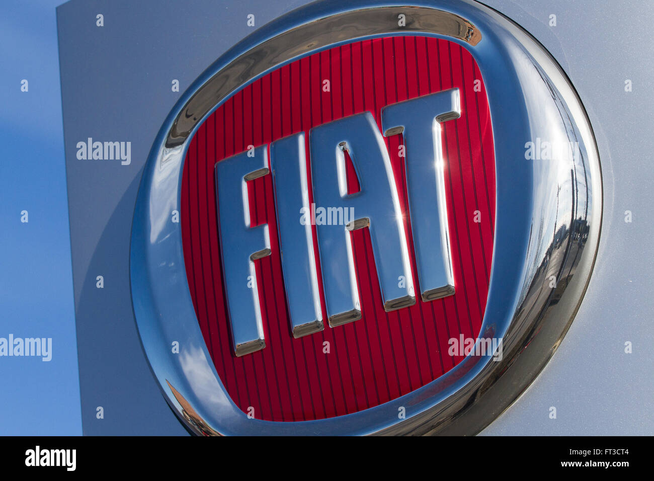 Italian car company Fiat's car dealership in Kingston, Ont., on March ...