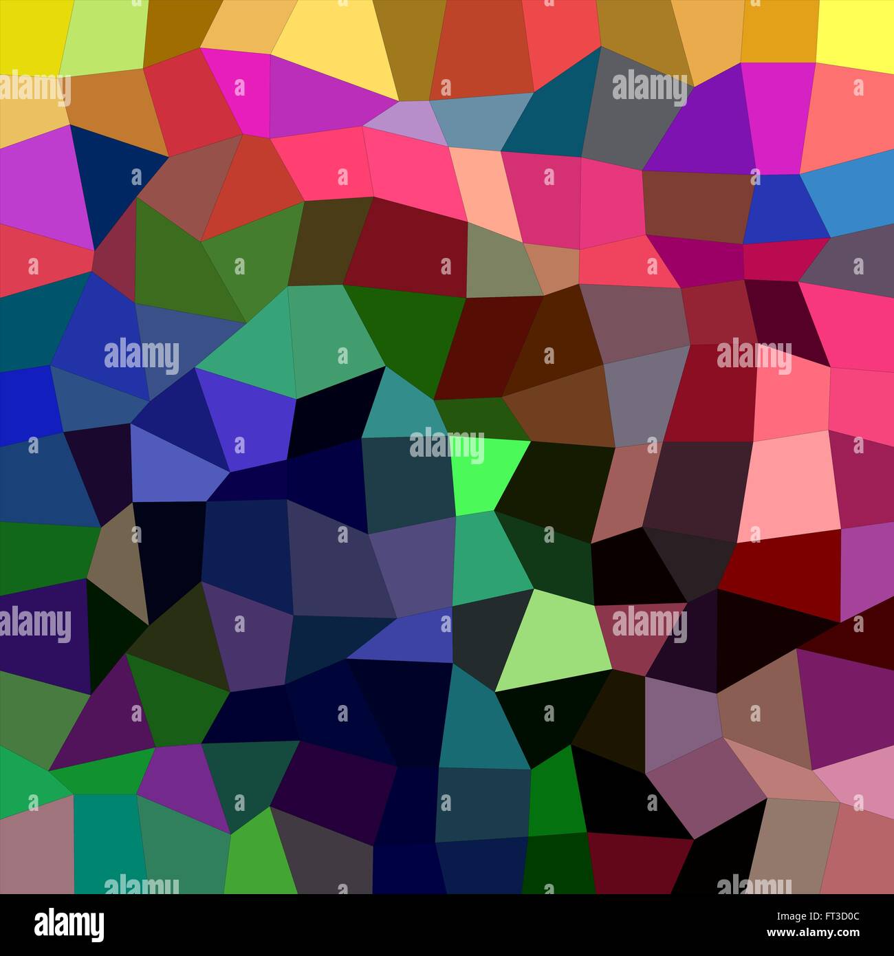 Multicolor rectangle mosaic vector background Stock Vector Image & Art ...