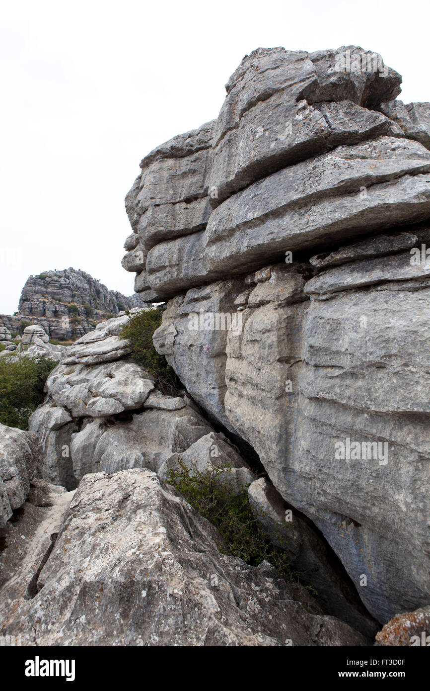 Limestone rocky outcrop in near hi-res stock photography and images - Alamy