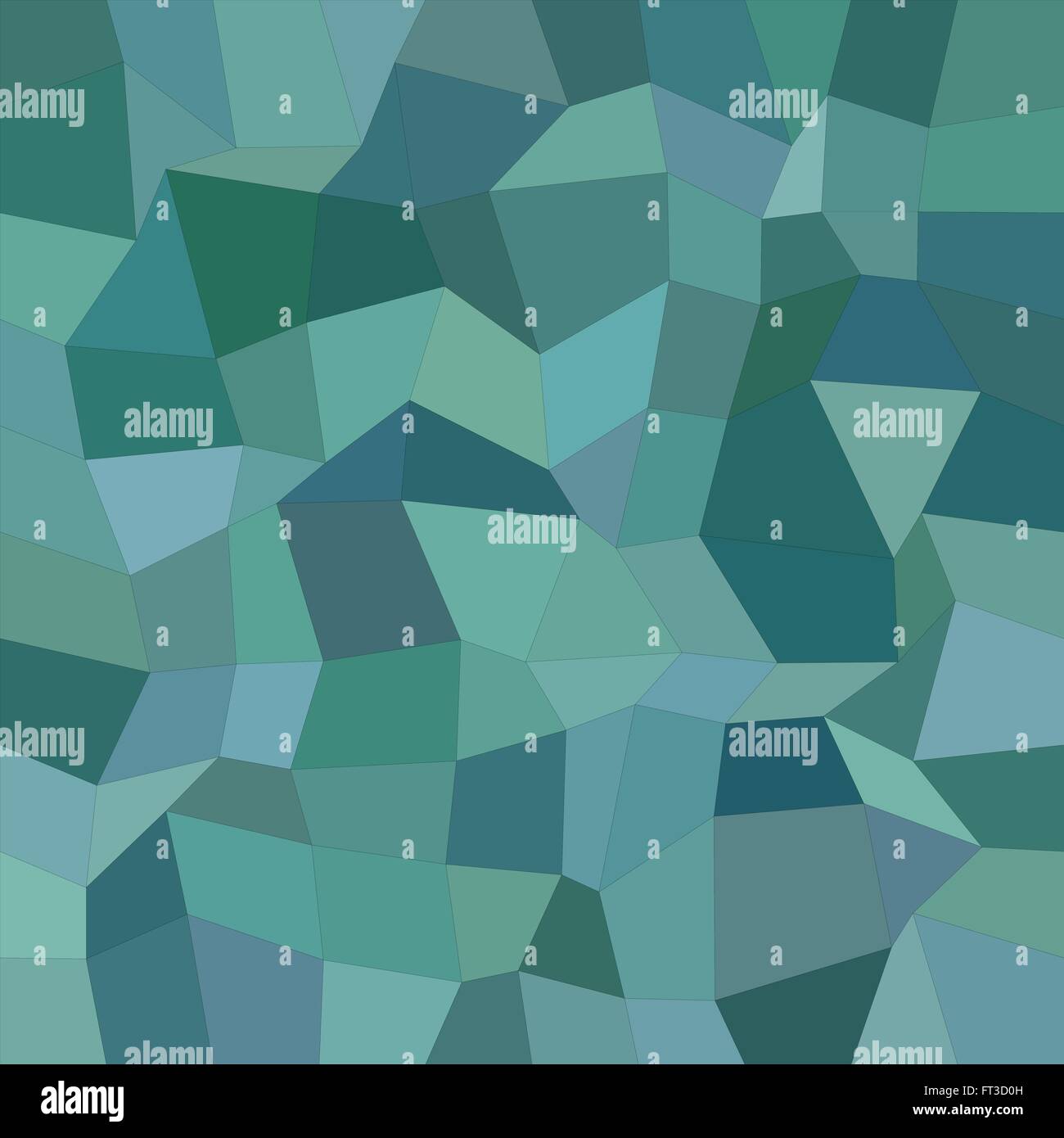 Teal color irregular rectangle mosaic background Stock Vector Image ...