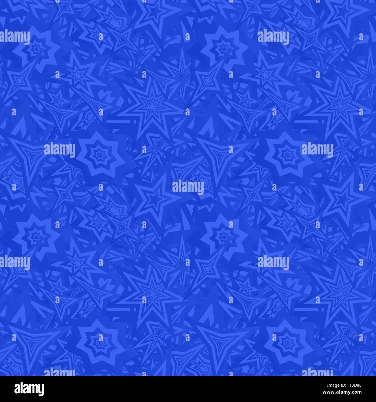 Blue seamless star pattern background Stock Vector Image & Art - Alamy