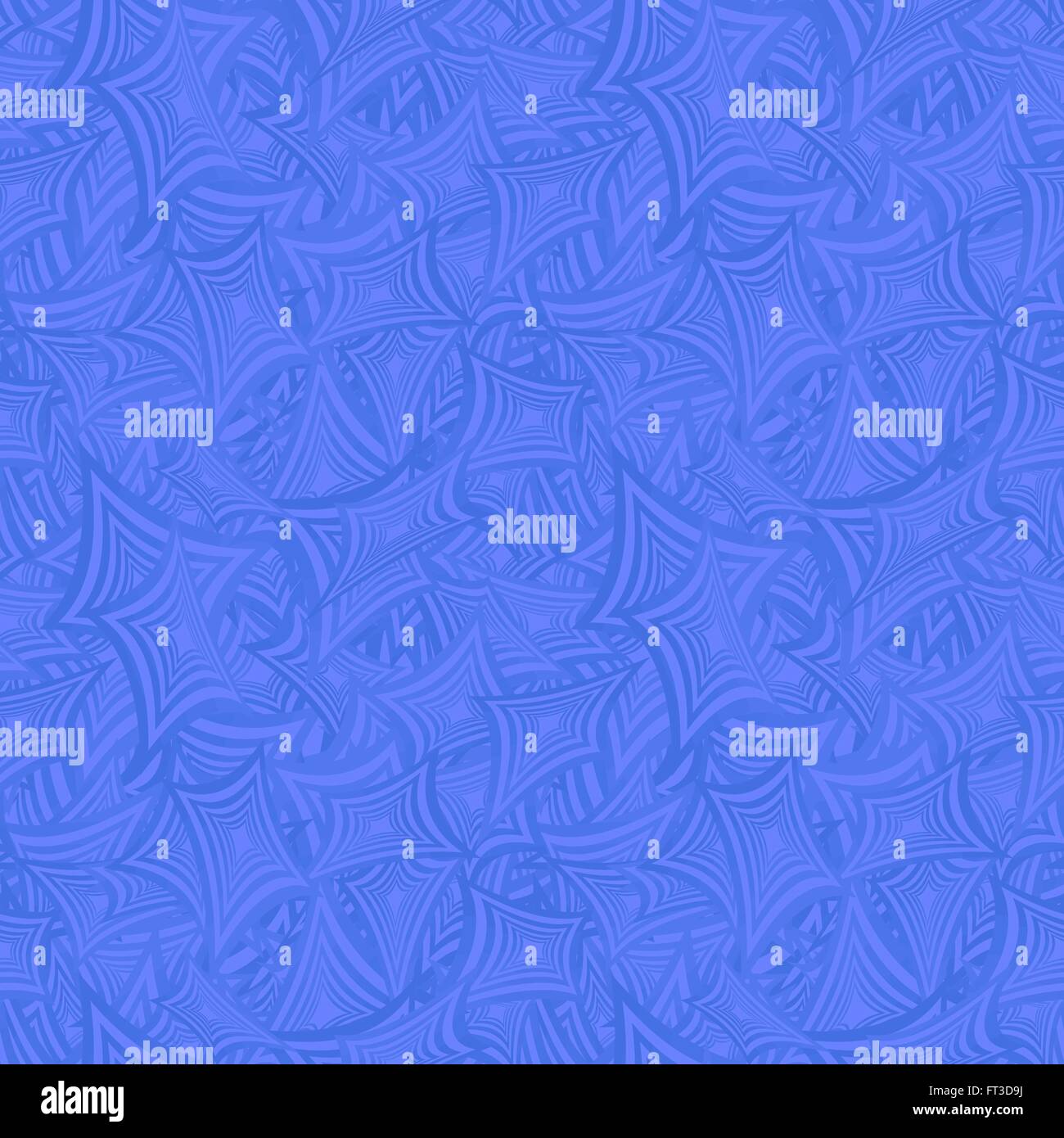 Azure seamless curved rectangle pattern background Stock Vector Image ...