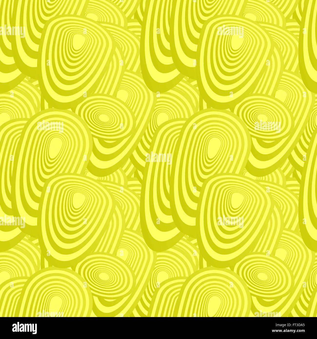 Yellow seamless oval pattern background Stock Vector Image & Art - Alamy