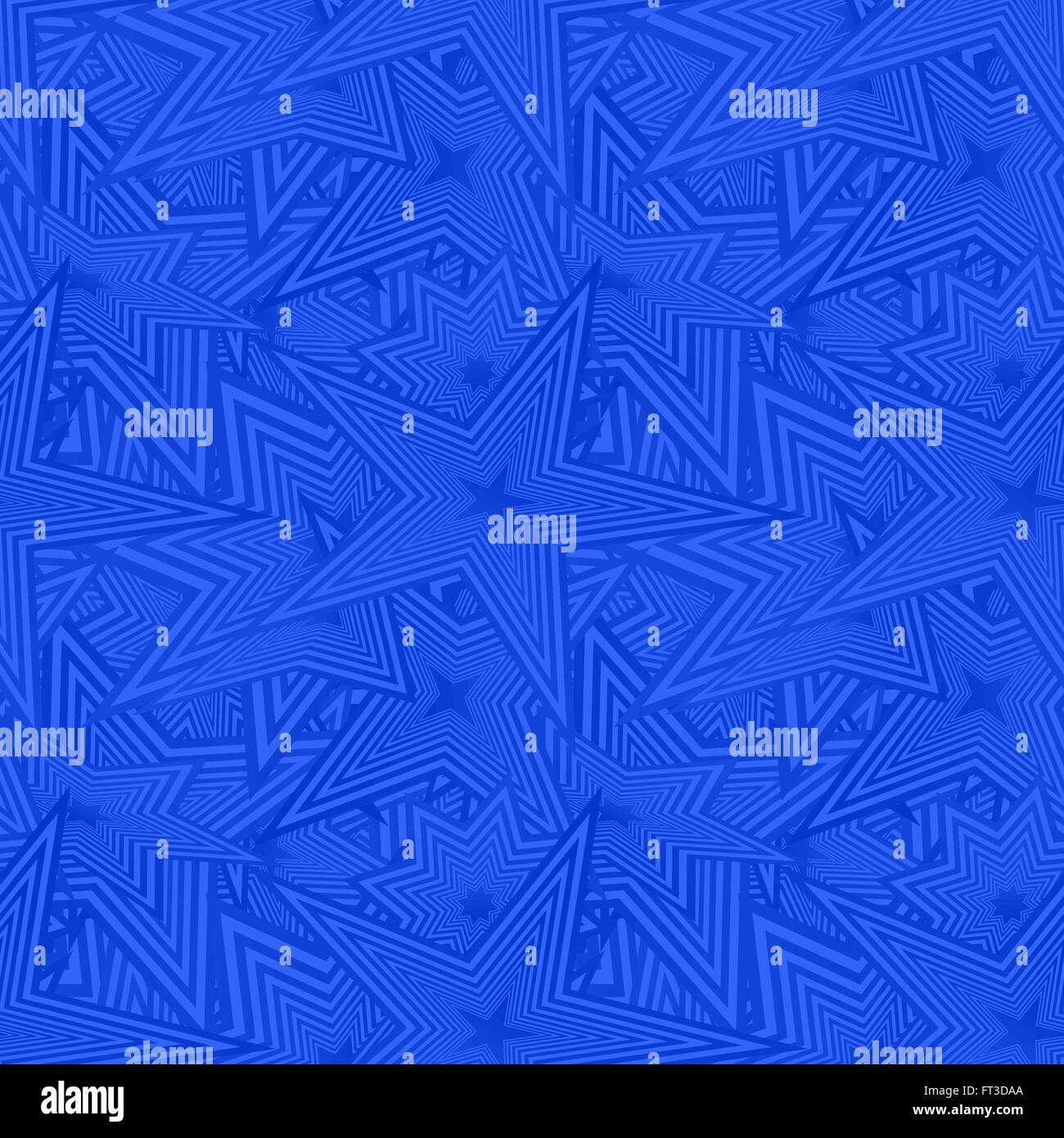 Blue seamless star pattern background Stock Vector Image & Art - Alamy
