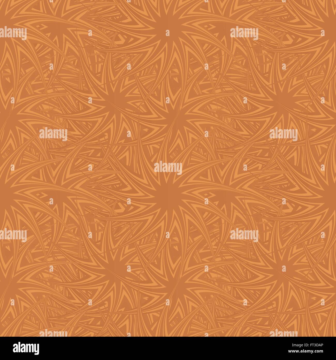 Copper seamless curved star pattern background Stock Vector Image & Art ...