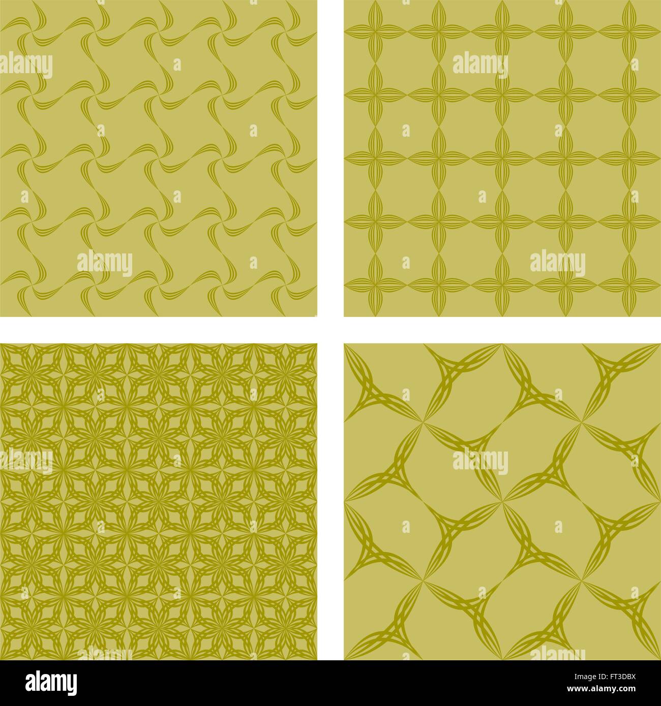 Yellow seamless pattern background set Stock Vector Image & Art - Alamy