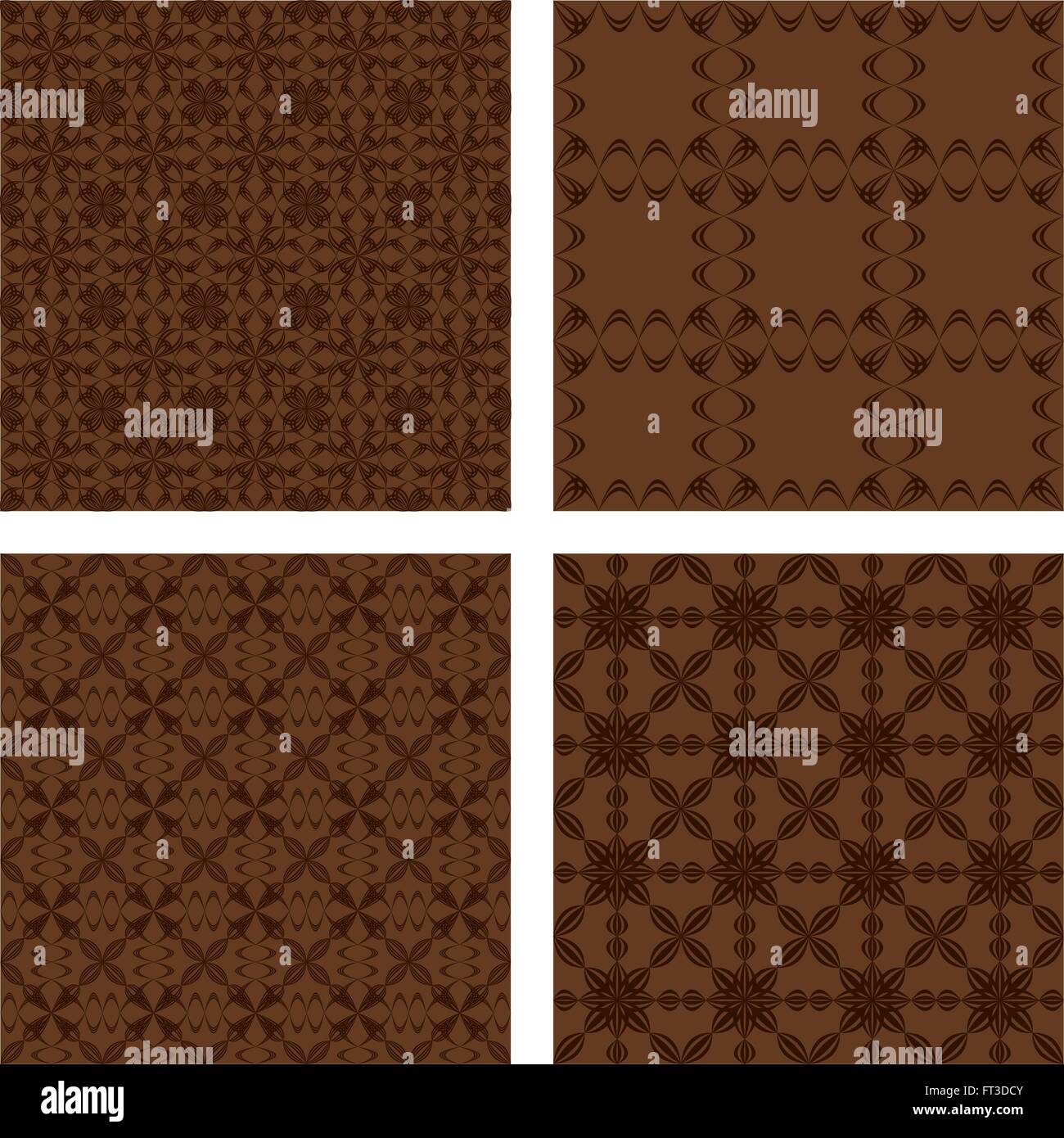 Brown lattice Stock Vector Images - Alamy