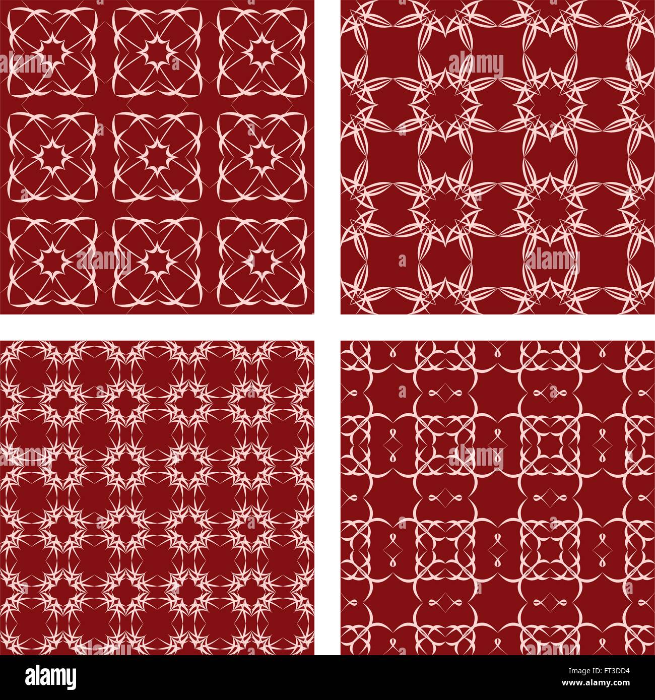 Maroon seamless pattern background set Stock Vector Image & Art - Alamy