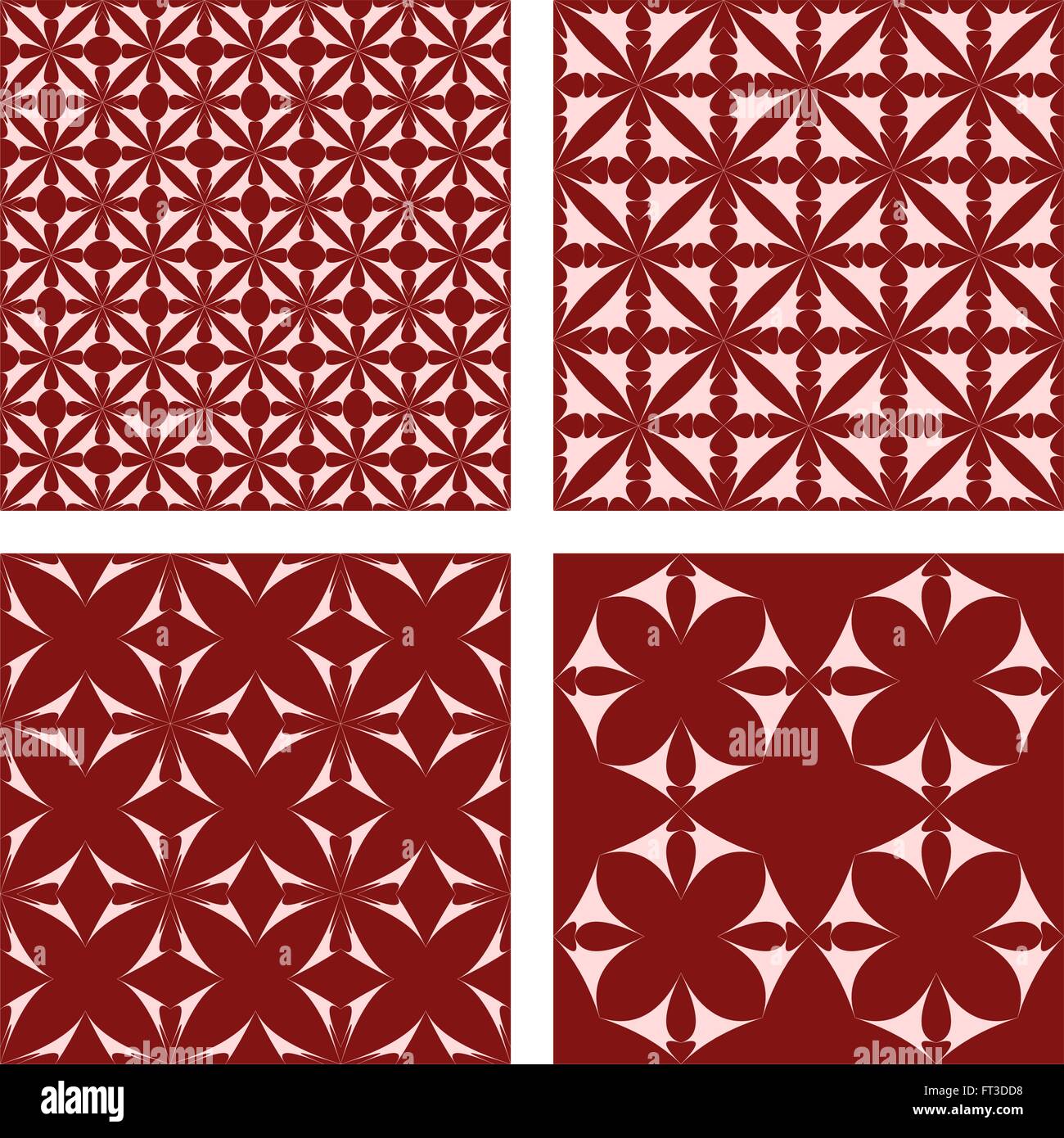 Maroon seamless pattern background set Stock Vector Image & Art - Alamy