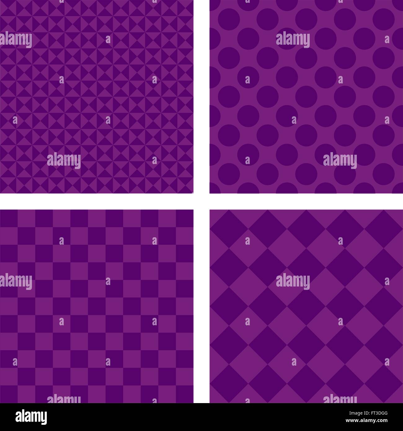 Purple abstract geometric shape wallpaper set Stock Vector Image & Art ...