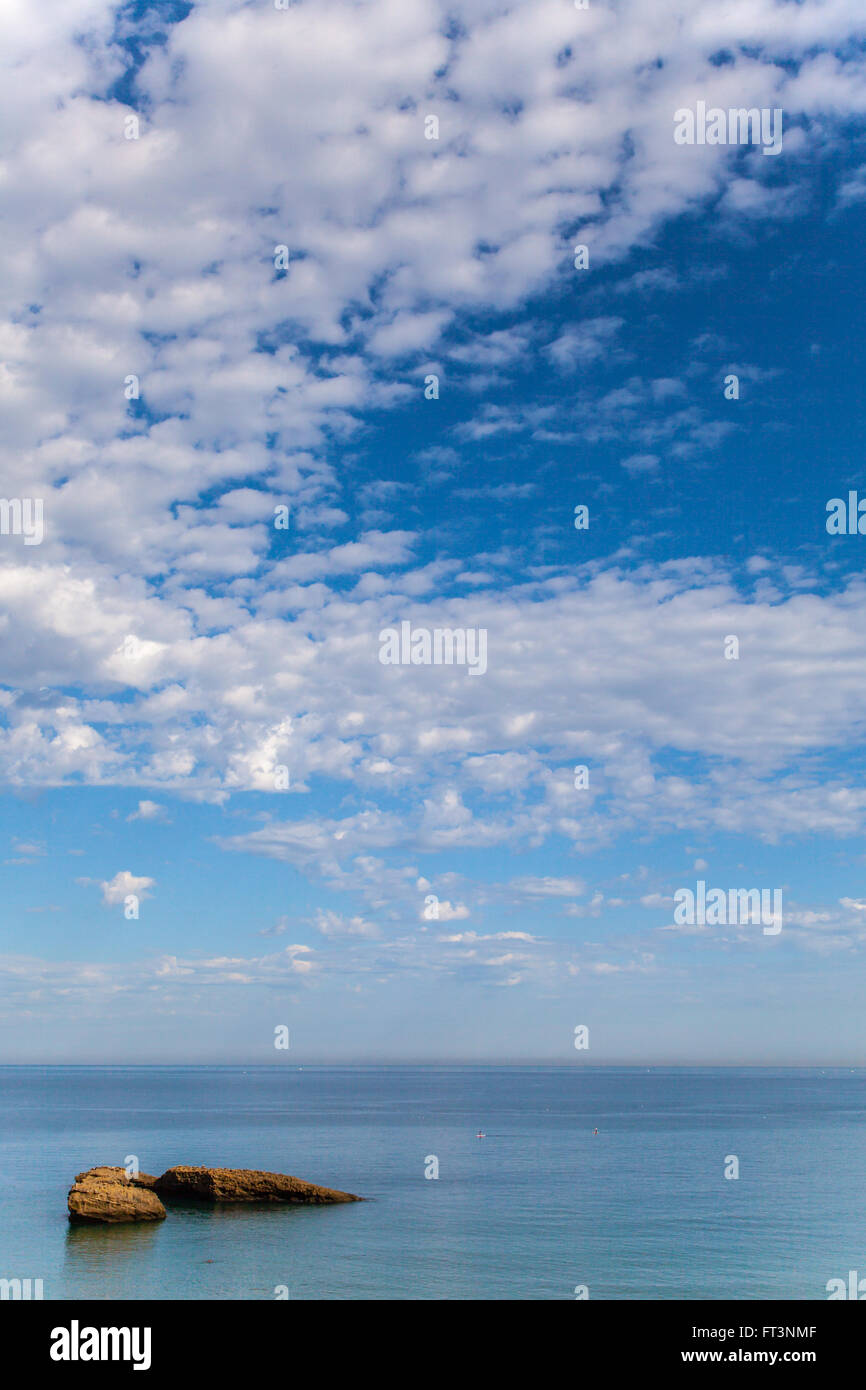 Rocks in Biarritz Stock Photo - Alamy