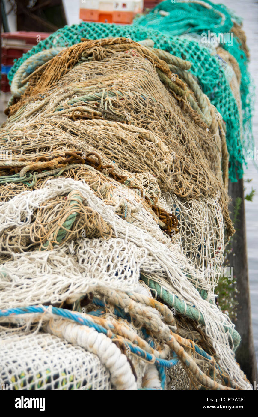 Fishing net white background hi-res stock photography and images - Alamy